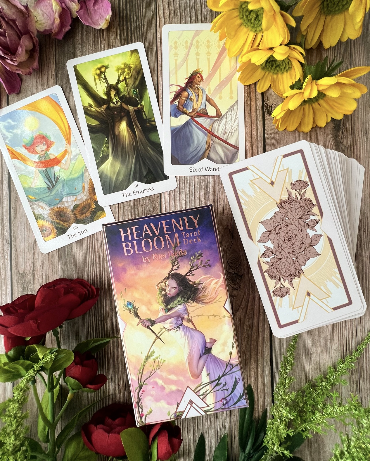 Heavenly Bloom Tarot Deck Usagi Corner
